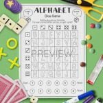 Alphabet | Dice Speaking Game | Fun ESL Worksheet For Kids
