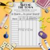 Around The Town | Class Survey | Fun ESL Worksheet For Kids