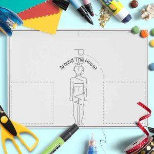 Farm Animals | Pop Up Scene Craft | ESL Worksheet For Kids