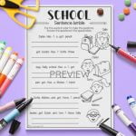 School | To Be | Fun ESL Worksheet for Children