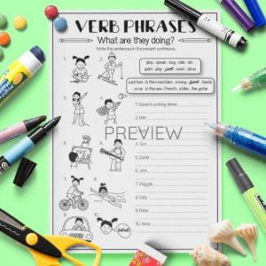 School | To Be | Fun ESL Worksheet for Children