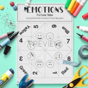 Emoji | Fortune Teller Game | Fun ESL Activity For Children
