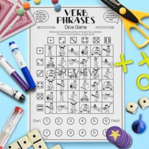 Telling The Time | Dice Game | Fun ESL Worksheet For Kids