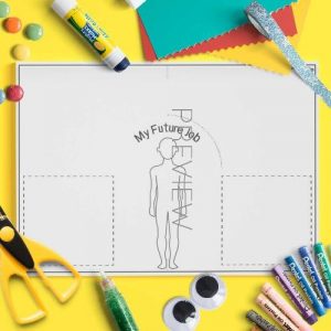 My Future Job | Stand Up Craft | Fun ESL Worksheet For Kids