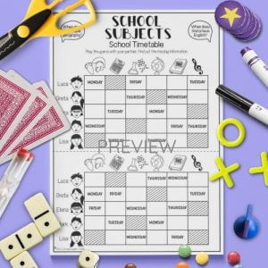 School Subjects | Fun ESL Activities & Games for Kids