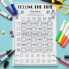 Telling The Time | Dice Game | Fun ESL Worksheet For Kids