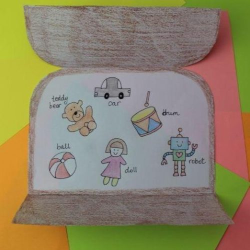 Toys | Box Craft Activity | Fun ESL Worksheet For Children