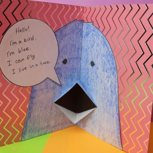 Animals | Pop Up Cards Craft | Fun ESL Activity For Children