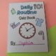 Daily Routine | Quiz Book Craft | Fun ESL Worksheet For Kids