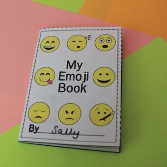 My Emoji Book Craft Activity | Fun ESL Worksheet For Kids