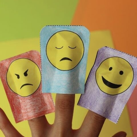 Emoji | Finger Puppets Craft | Fun ESL Activity For Kids