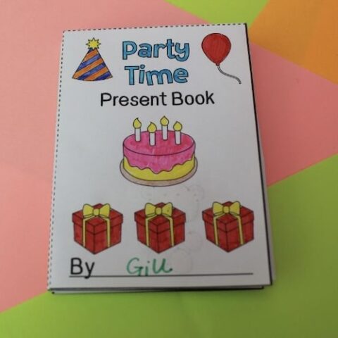 Presents | Book Craft Activity | Fun ESL Worksheet For Kids