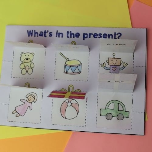 Party Time | Presents Craft | ESL Activity For Kids