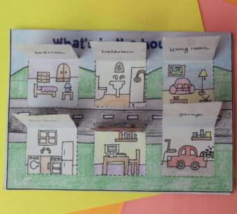 House | In The House Craft Activity | ESL Worksheet For Kids