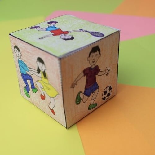 Sport | Dice Craft Activity | Fun ESL Worksheet For Kids