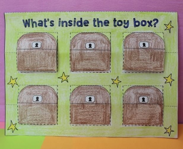 Toys | Toy Box Craft Activity | ESL Worksheet For Kids