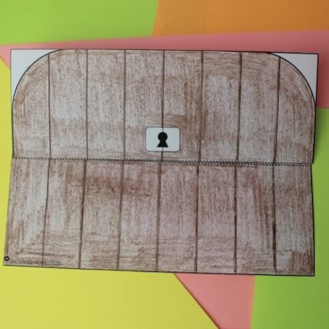 Toys | Box Pull Down Craft | Fun ESL Worksheet For Children