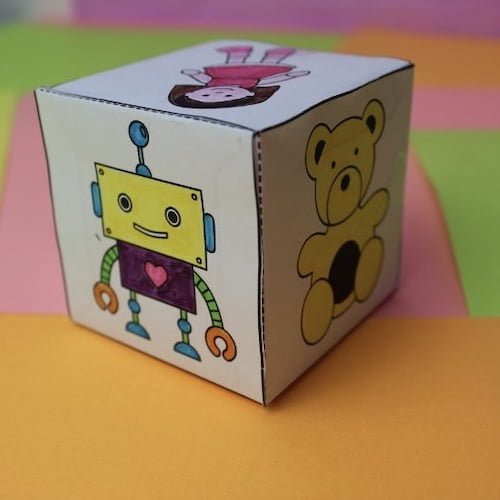 Toys | Dice Craft Activity | Fun ESL Worksheet For Children