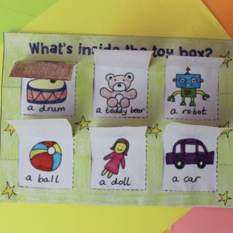 Toys | Toy Box Craft Activity | ESL Worksheet For Kids