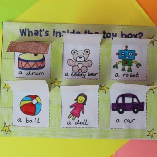 Toys | Toy Box Craft Activity | ESL Worksheet For Kids