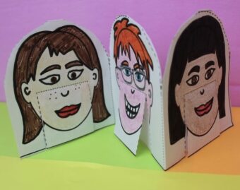 Face | What Do They Look Like? Craft | ESL Activity For Kids