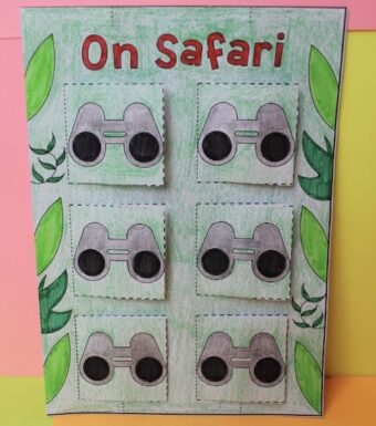 Wild Animals | On Safari Craft | ESL Worksheet For Kids