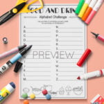 Food & Drink | Alphabet Challenge Activity | ESL Worksheet