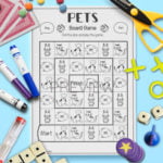 Pets | Board Game | Fun ESL Activity For Preschool