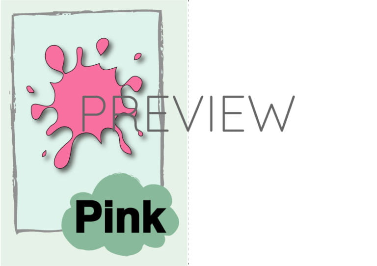 Pink Flashcard | Gru Languages