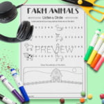 Farm Animal | Listen & Circle | Fun ESL Worksheet For Kids