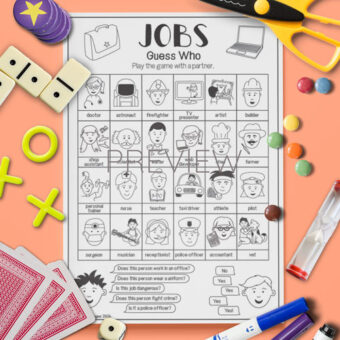 guess who game - Gru Languages