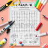 Carnival | Word Search | Fun Worksheet For Children