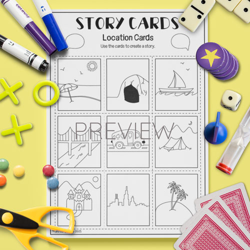 Storytelling Cards | Printable Card Game for Children