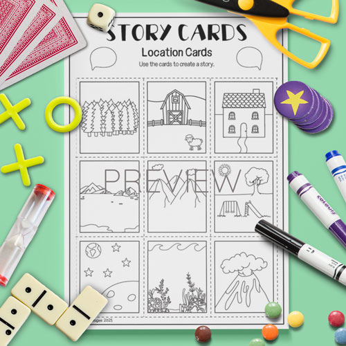 Storytelling Cards | Printable Card Game for Children