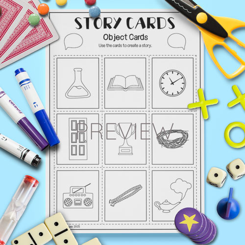 Storytelling Cards | Printable Card Game for Children