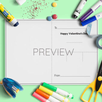 Valentine's Day | Pop Up Card Craft | Fun Activity for Kids